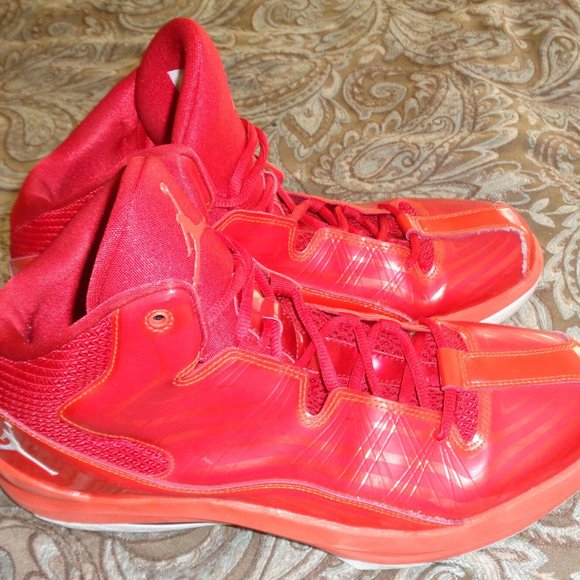 Nike | Shoes | Nike Jordan Aero Mania Flywire Gym Redwhitebright ...
